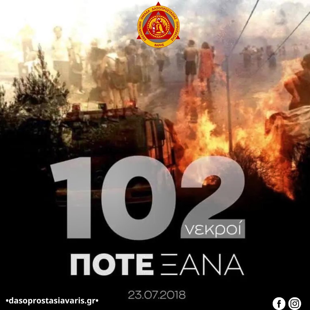 ΠΟΤΕ ΞΑΝΑ – Εθελοντική Ομάδα Δασοπροστασίας & Πυρόσβεσης Βάρης